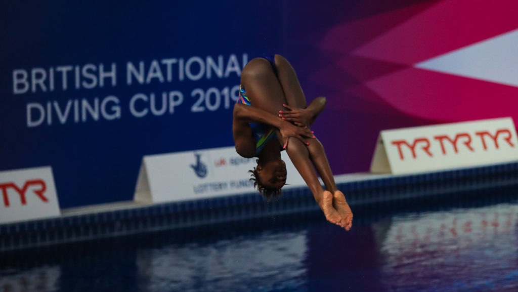 Swim England Talent divers prepare to take on idols at British Champs