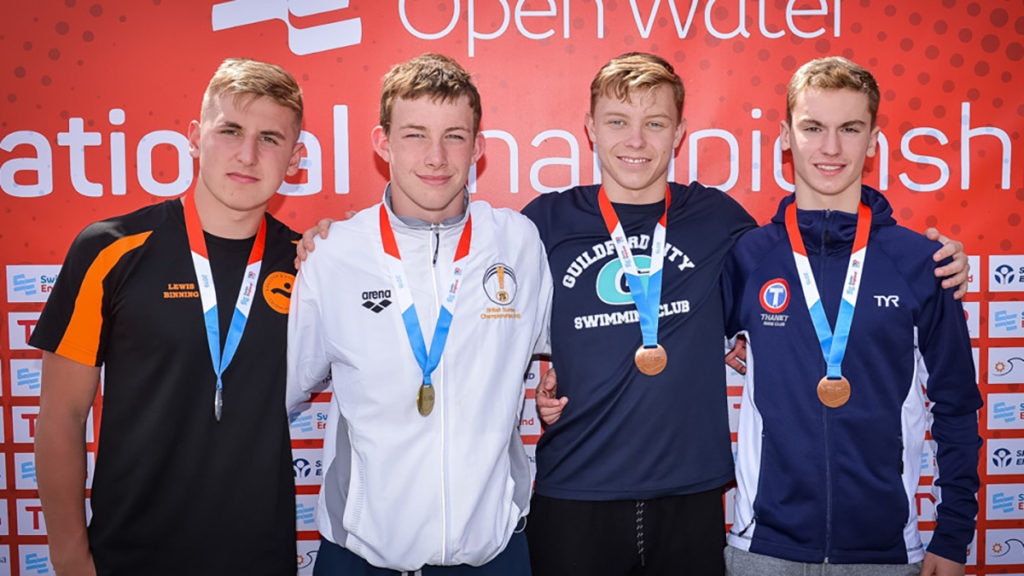 Rachel Bradley completes hat-trick of Swim England distance titles