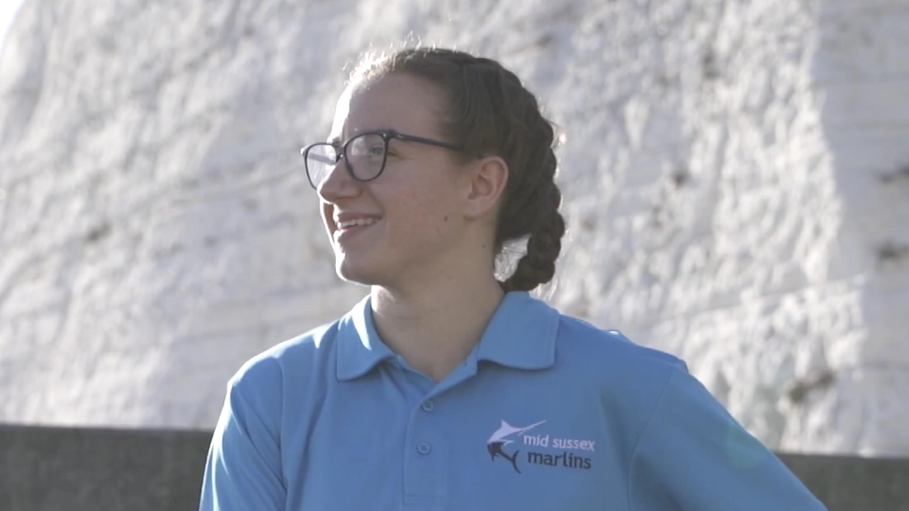 Fabienne Andre reveals how swimming helped her develop as para-athlete