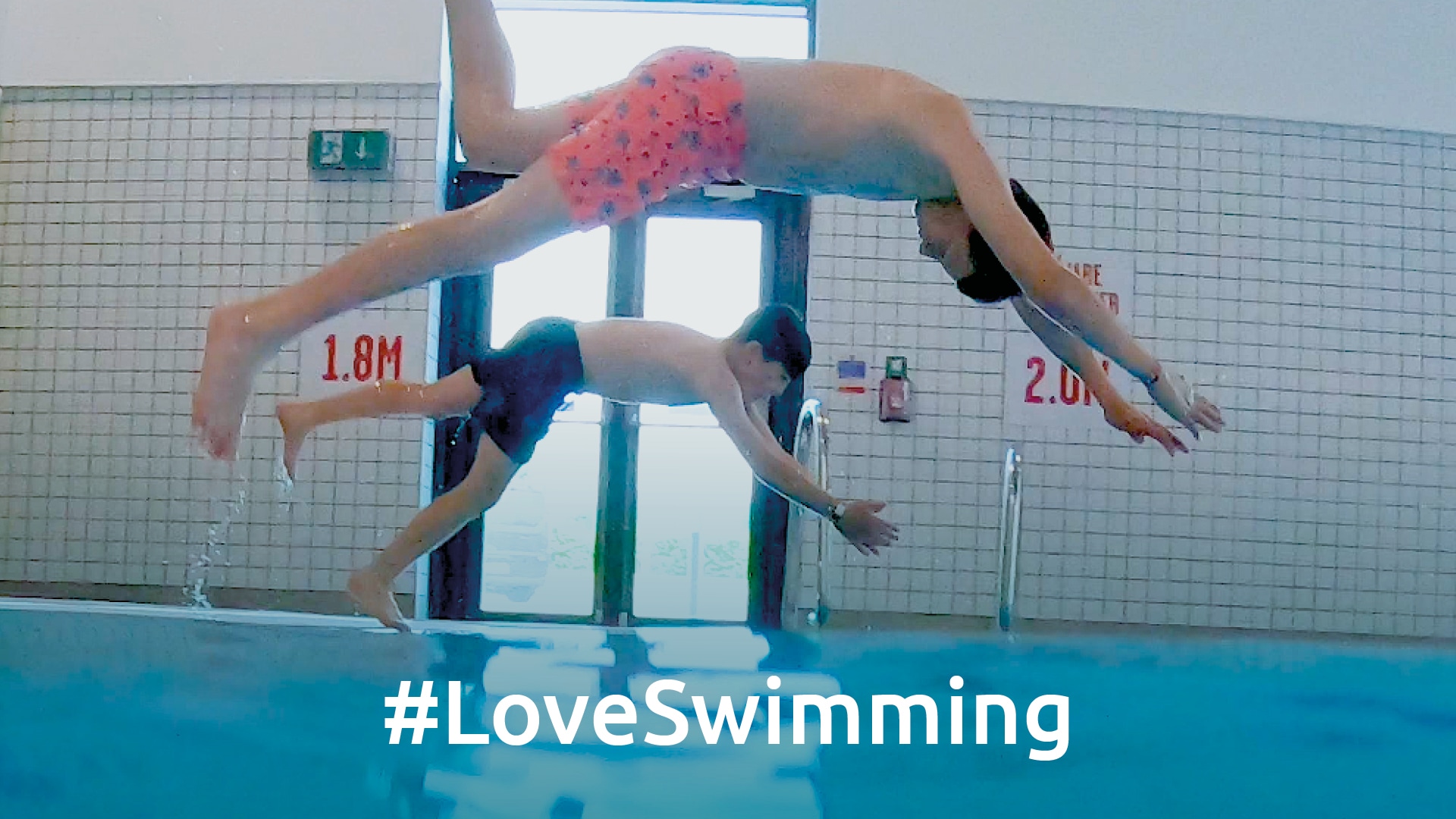 Make a splash with #LoveSwimming | Find your local pool