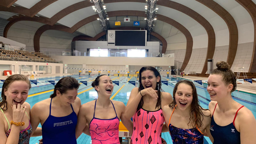 British juniors get taste of Olympic lifestyle during Japan training camp