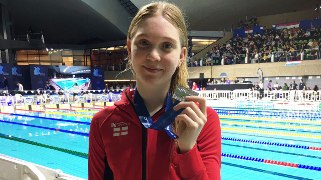 Honey Osrin shares her love for swimming ahead of debut Olympic Games