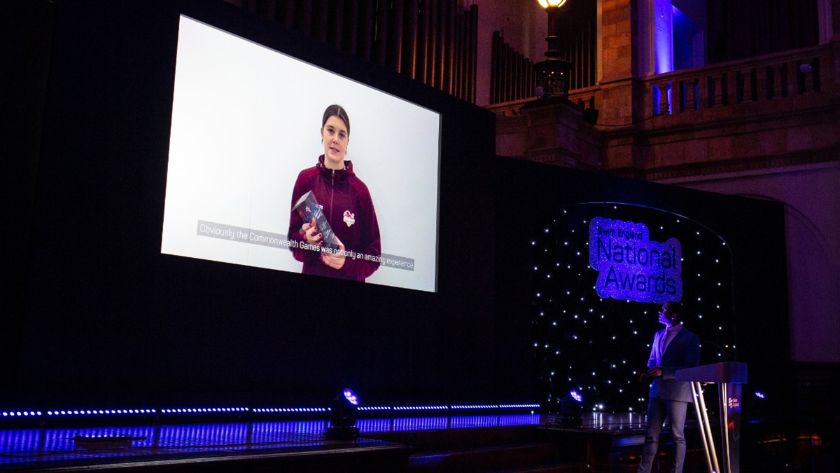 National Award ‘means so much’ to diver Andrea and para-swimmer Will