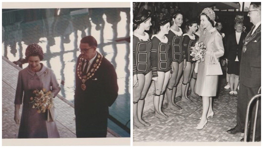 Swim England celebrates its history with the Royal Family