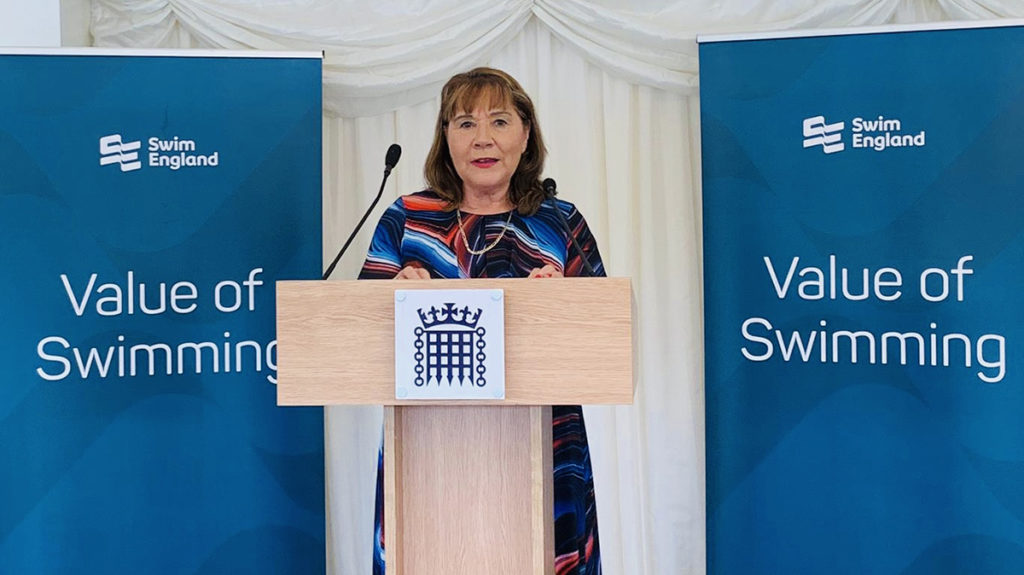 Jane Nickerson hails volunteers as she retires from Swim England