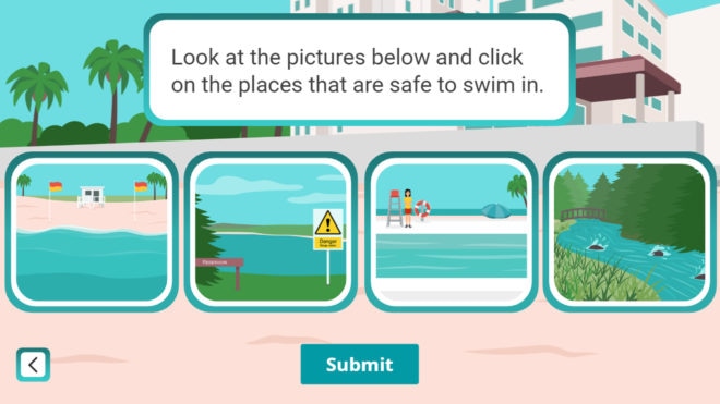 Help test Swim England’s new online water safety game
