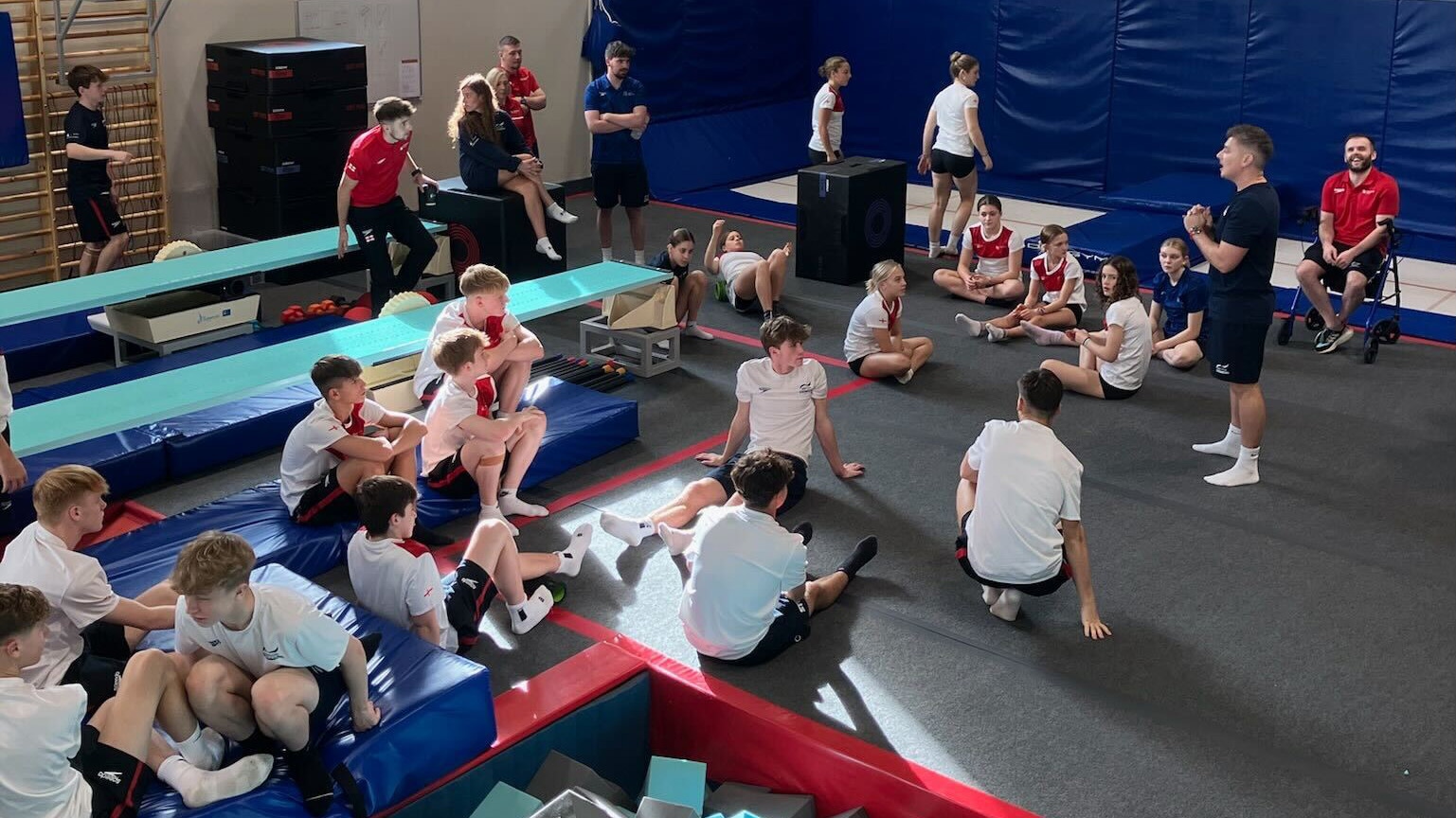 Young divers enjoy four-day training camp at Sandwell Aquatics Centre