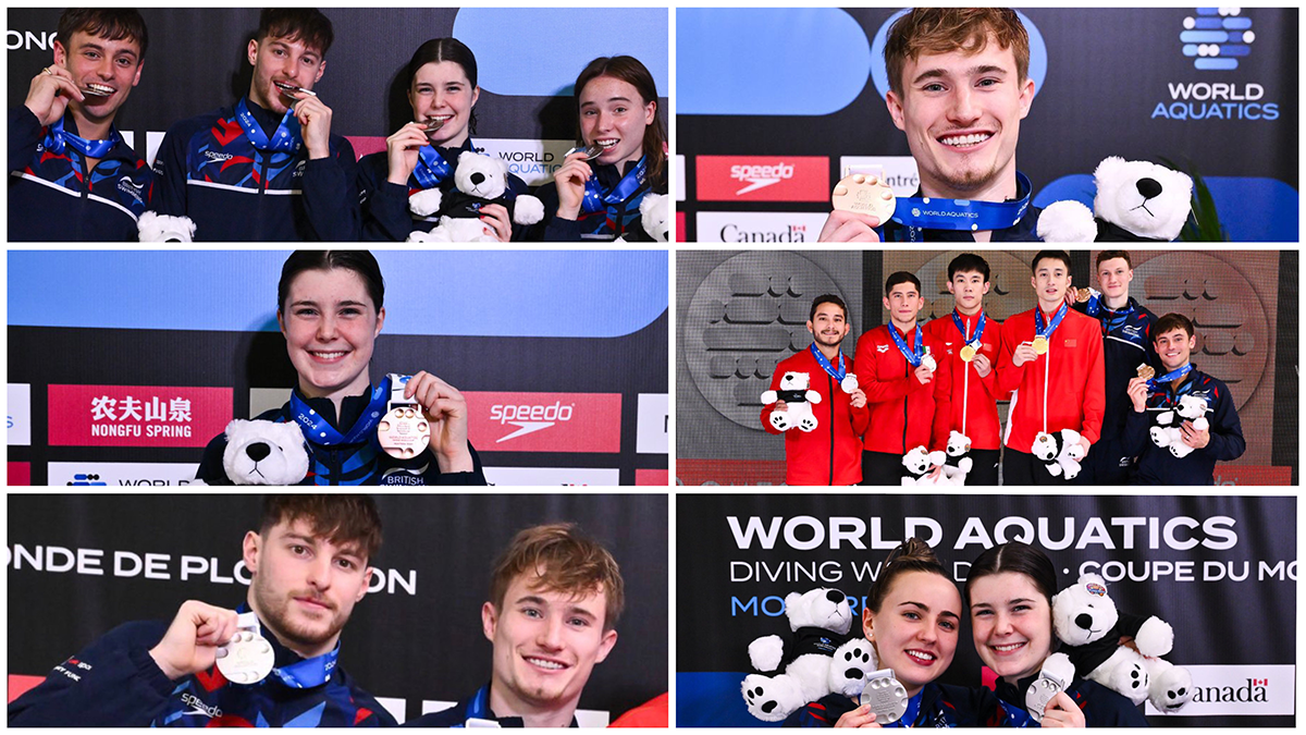 Six medals for British divers in opening leg of Diving World Cup