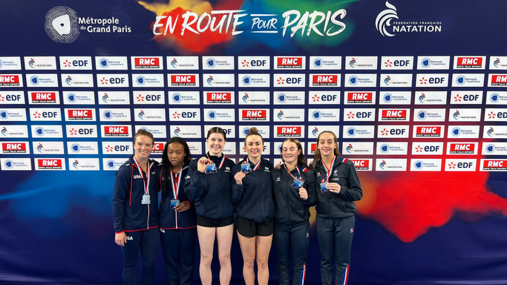 Team GB divers test out new Olympic Aquatic Centre at French Diving Open