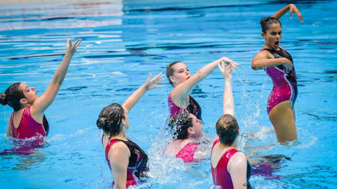 Artistic swimmers head to Ponds Forge for national event double header