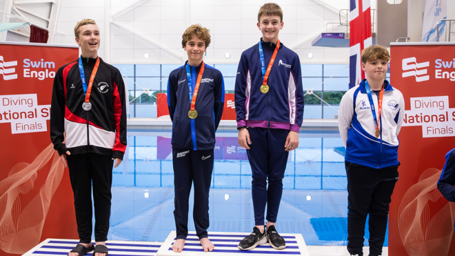 Young divers shine at Swim England Diving National Skills Finals