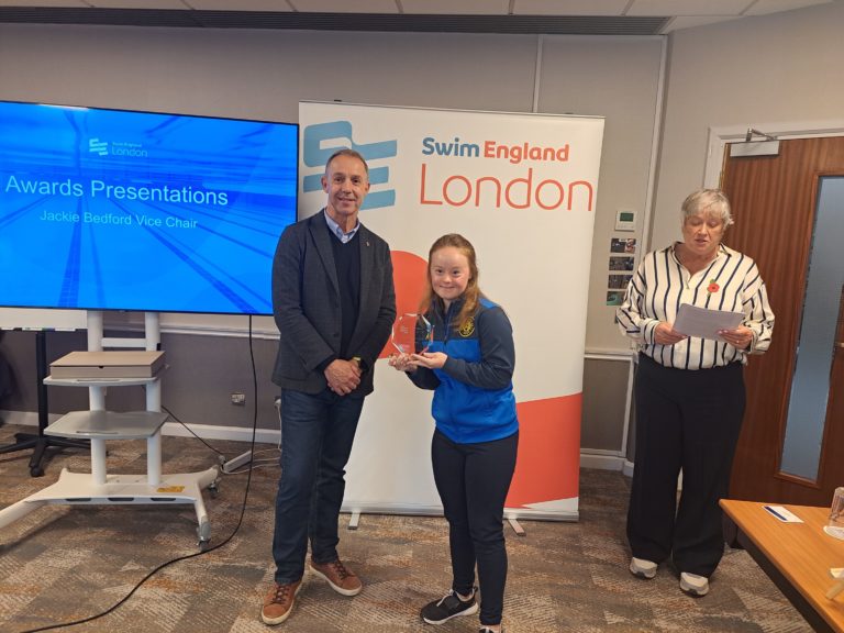 Swim England London 2024 Regional Award winners