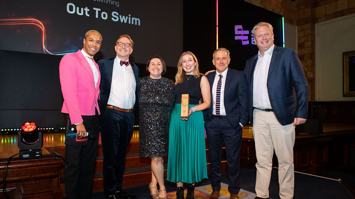 Out To Swim's achievements hailed at Swim England National Awards